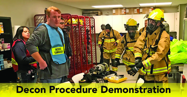 Decon Procedure Demonstration - The Nebraska Signal